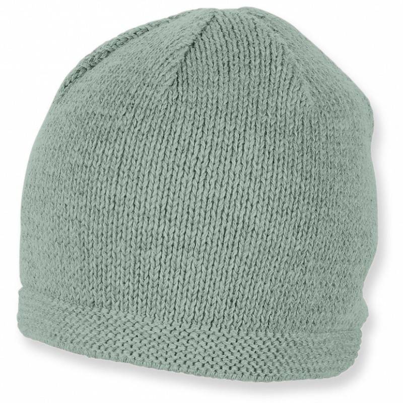 Bonnet Tricoté Vert Taille 33