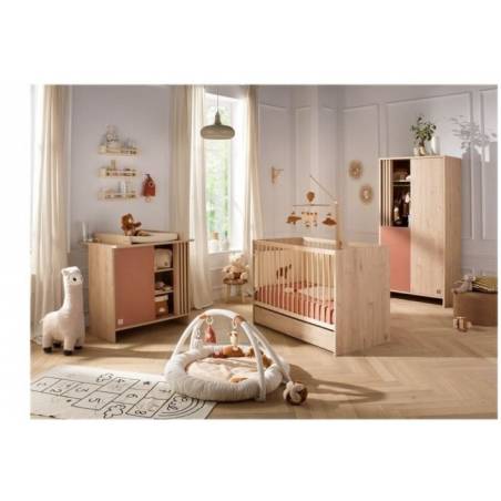 Commode 1 Porte 3 Niches Tokyo Terracotta