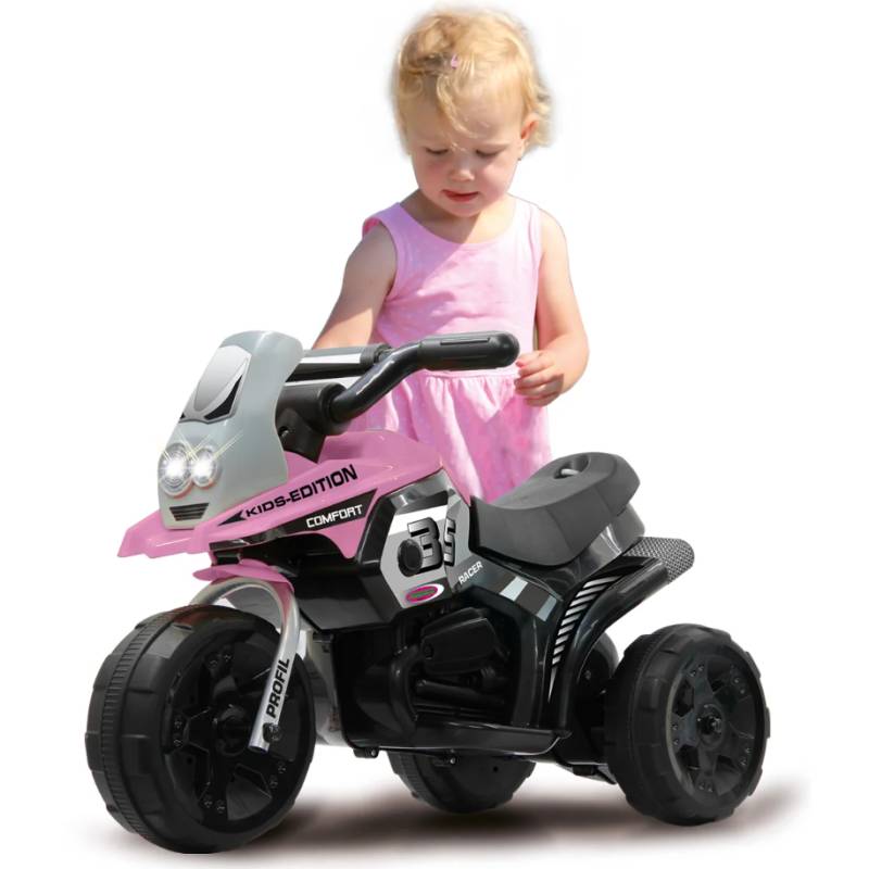Voiture E-Trike Racer Rose 6V