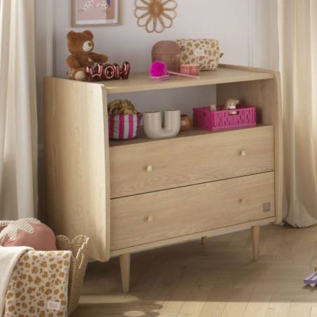 Commode 2 tiroirs et 1 niche My Love